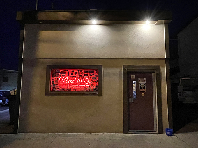 The unassuming exterior of Nadine's is like finding a paperback classic with a plain cover – it's what's inside that counts.