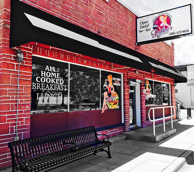 That red brick facade might fool you, but inside lies breakfast magic that'll make your morning sing.