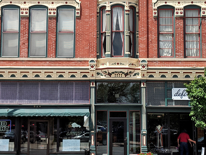 The historic brick façade of Kissner's stands proudly on Clinton Street, a time capsule of small-town charm that's been feeding Defiance for generations.