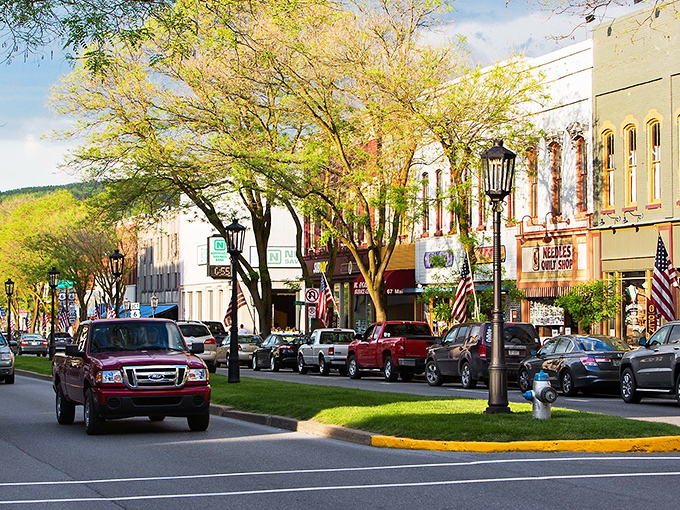 Main Street Wellsboro looks like it was plucked from a movie set where small-town charm isn't just a tagline but a way of life.