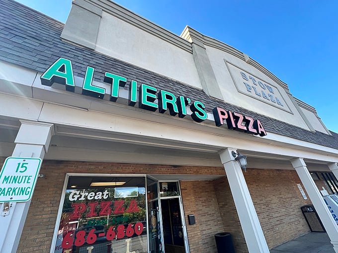 That unassuming storefront holds more culinary magic than most fancy restaurants could ever dream of delivering.