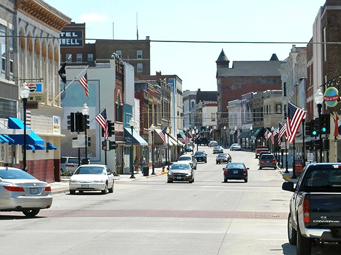 Downtown Sedalia's historic brick facades tell stories spanning generations, like a Midwest time capsule with better parking options.