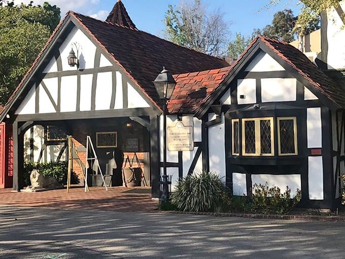 That Tudor-style exterior isn't just for show – it's been sheltering hungry souls since before your parents met.