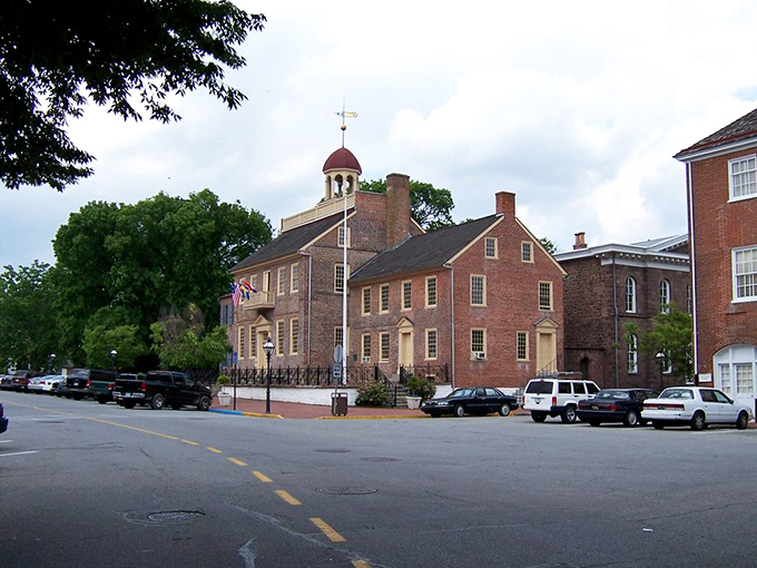 The New Castle Court House stands as a brick-and-mortar time machine, where American history isn't just remembered—it's still happening daily.