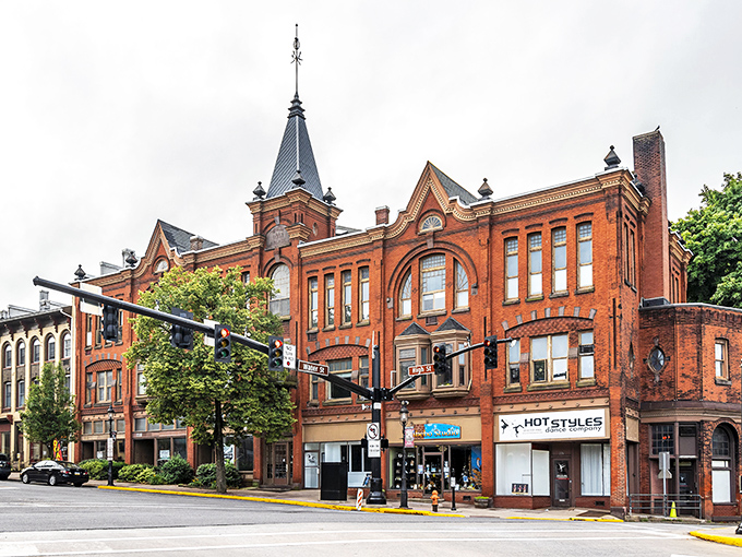Bellefonte's historic downtown looks like it was plucked from a movie set, with Victorian architecture that whispers stories of Pennsylvania's past.