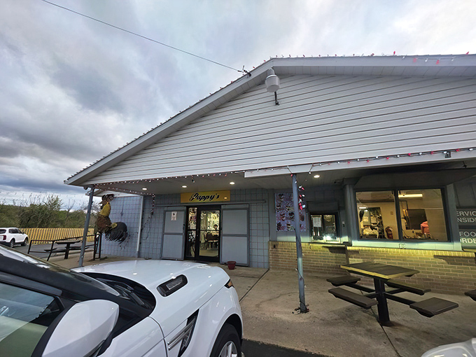 That rooster sculpture out front isn't just decoration – it's a promise of something special waiting inside.