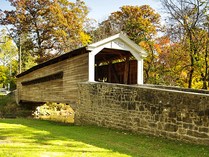 This wooden wonder has been quietly stealing hearts since before your great-grandparents learned to spell "bridge."