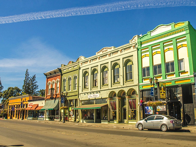 Lakeport's historic downtown shows off its colorful Victorian charm like it's auditioning for a Hallmark movie set.