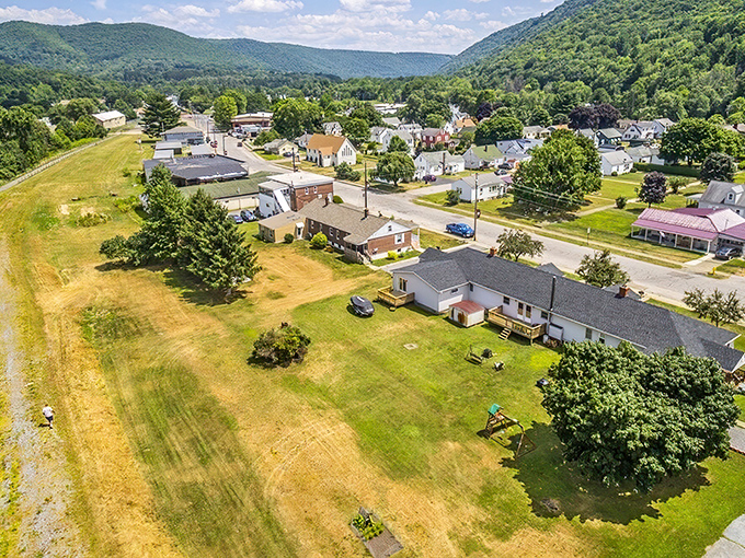 Emporium nestles between emerald mountains like nature's cradle, offering spacious living where your retirement dollars stretch as far as those Pennsylvania hills.