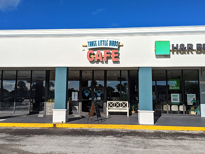 Don't let the strip mall location fool you—this unassuming storefront houses breakfast magic that would make Bob Marley proud.