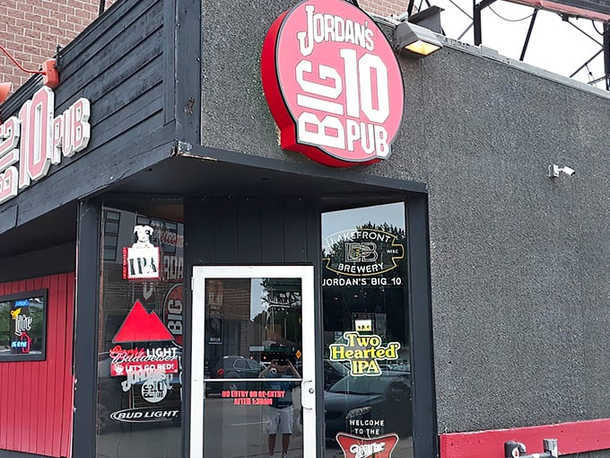 The iconic red sign beckons like a lighthouse for the hungry and thirsty. Wisconsin's answer to "where should we eat?" just got easier.