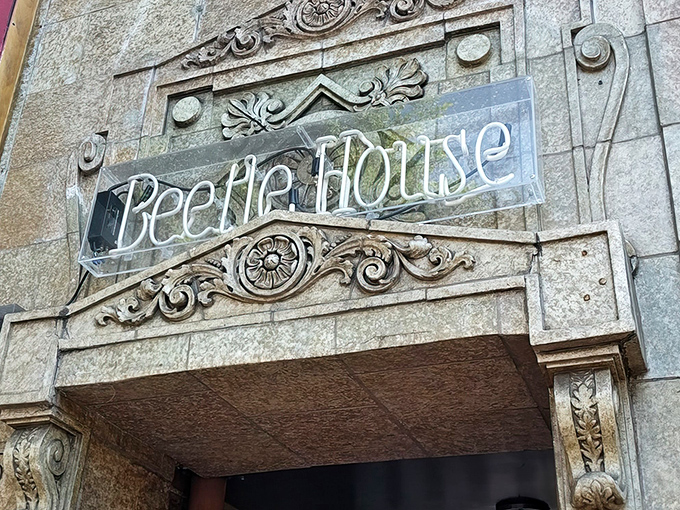 The unassuming exterior hides one of LA's most theatrical dining experiences waiting inside.