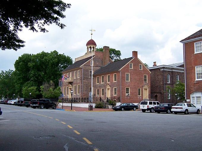 The New Castle Court House stands as a brick-and-mortar time machine, where American history isn't just remembered—it's still happening daily.