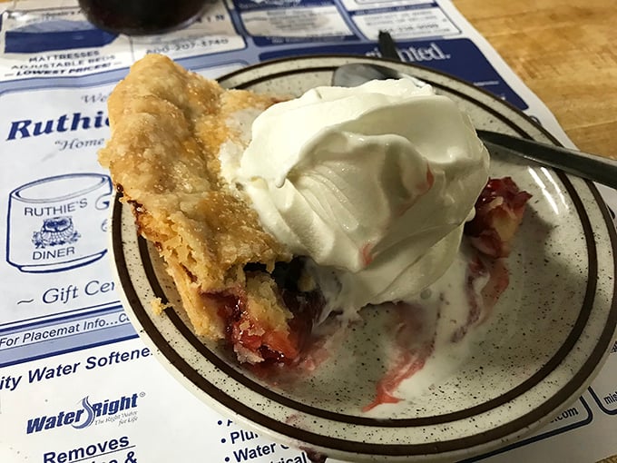 Pie that makes you understand why people used to cool these things on windowsills despite the risk of theft.