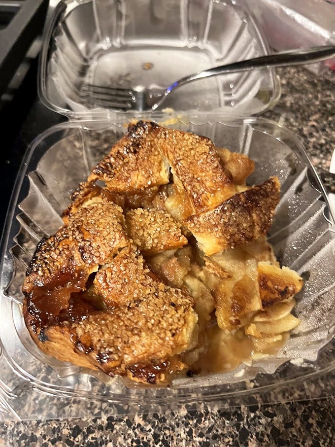 Not so much a dessert as a religious experience—apple pie that makes you want to write thank-you notes to orchards everywhere.