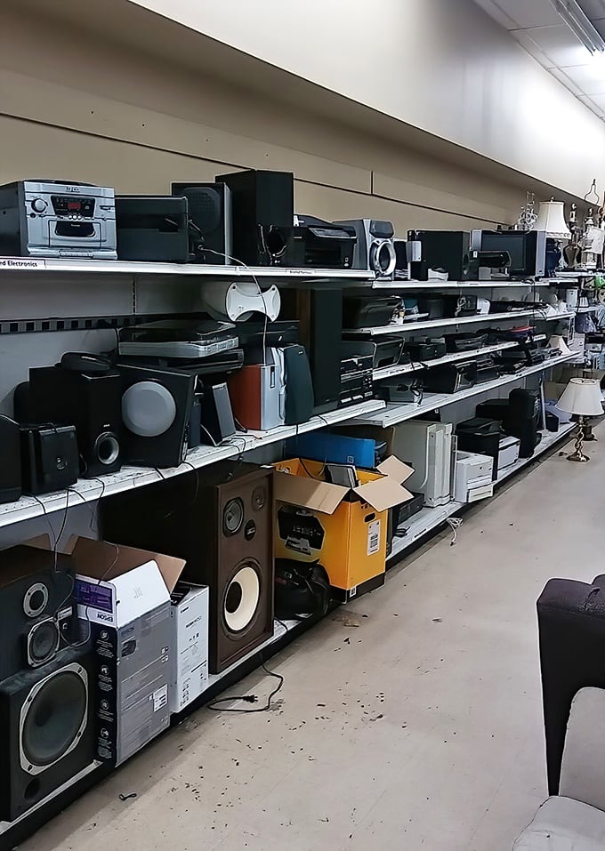The electronics graveyard – where yesterday's cutting-edge technology comes to find new appreciation from collectors, tinkerers, and nostalgic Gen-Xers.