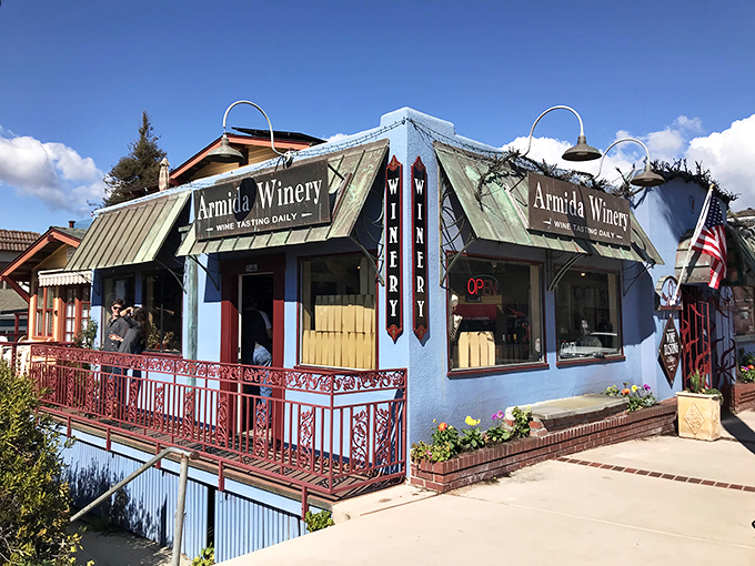 Armida Winery's tasting room proves that wine country isn't just inland—sometimes it comes right to the beach to say hello.