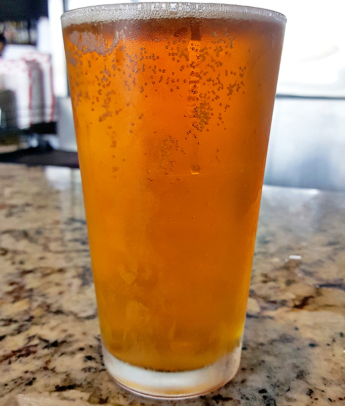 Because great barbecue deserves a cold companion, even if it's just for the photo.