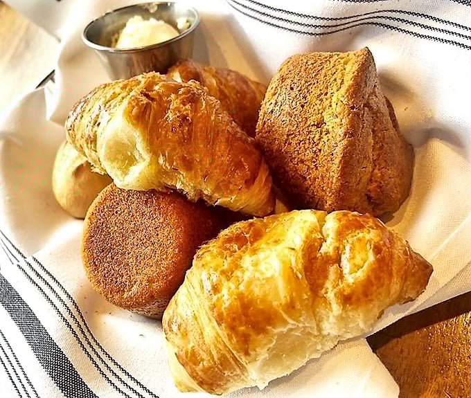 The bread basket – civilization's greatest achievement and the reason we all silently agree to ignore nutrition advice before the main course arrives.