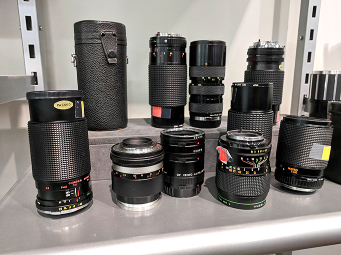 Photographer's jackpot! These vintage lenses could capture anything from your grandkid's graduation to the next great American novel's cover shot.