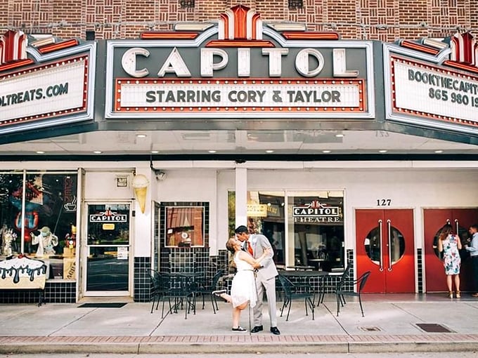 The Capitol Theater marquee has announced first kisses, marriage proposals, and community gatherings for generations—some venues just understand their role in life's screenplay.