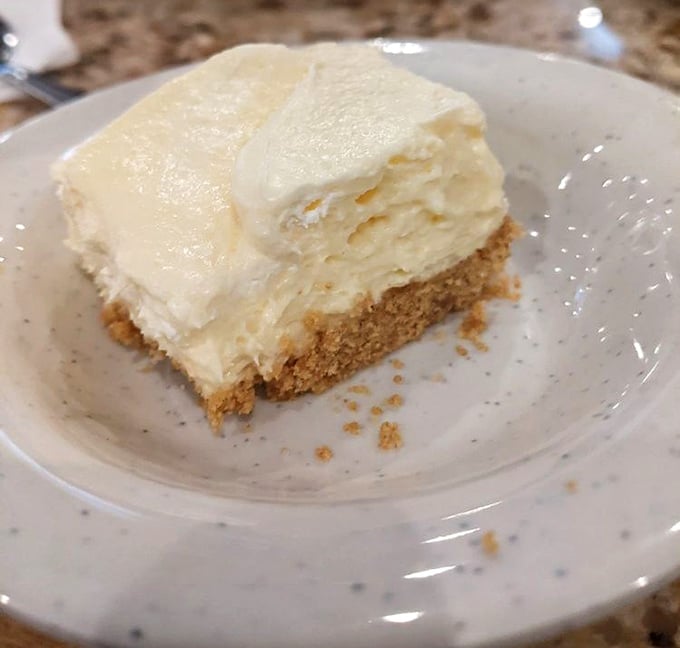 Cheesecake that whispers "diet tomorrow" with each silky, creamy bite. Resistance is futile, and honestly, why bother?
