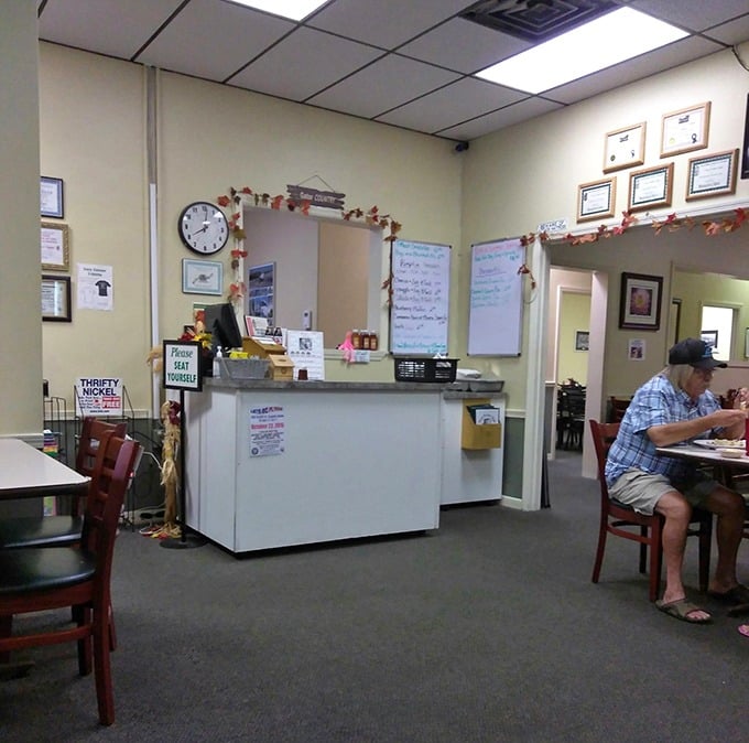 The heart of any great diner—a counter where regulars become family and newcomers become regulars.