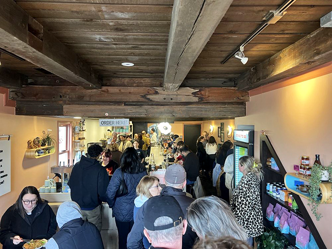 The crowd doesn't lie—when locals are willing to wait in line, you know you've found something worth the patience.