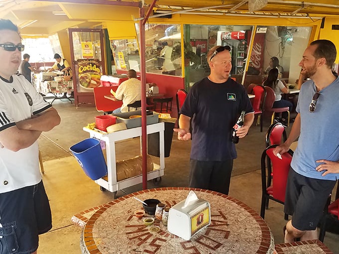 Watch fellow diners discover what you're about to experience – that look of pure satisfaction says everything about this place. 
