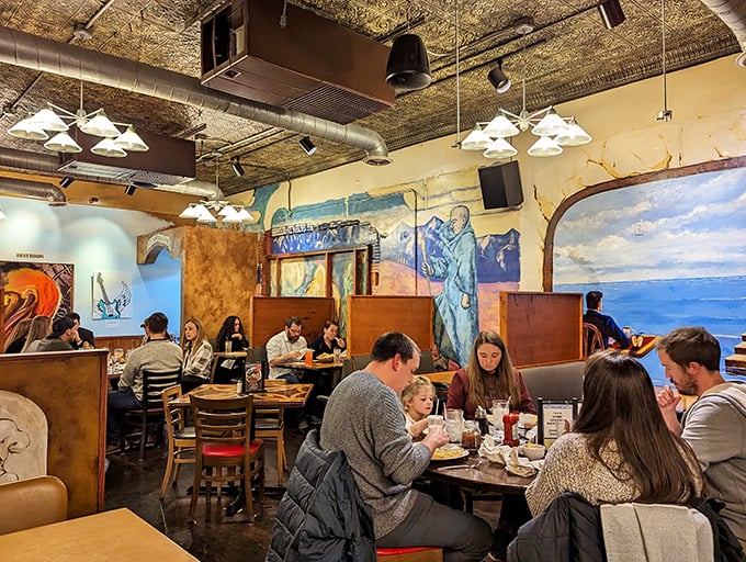 The diverse crowd tells you everything – when families, students, and business folks all agree on a place, you know it's special.