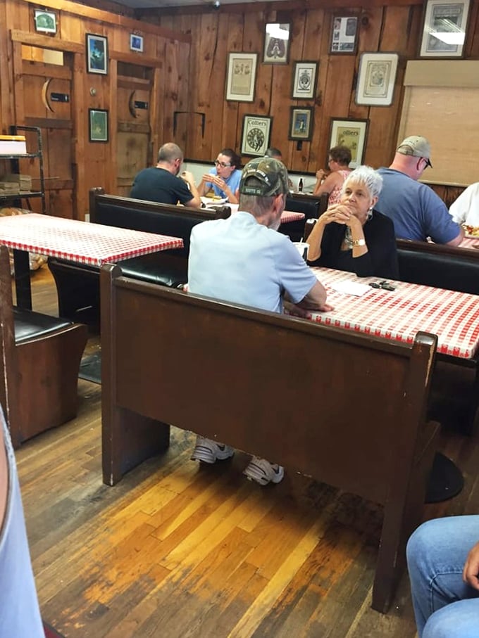 The diverse clientele tells you everything – when both truckers and office workers agree on lunch, you know you've found something special. 