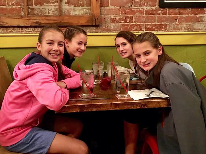 Good food brings people together—these young diners are creating memories that will have them returning to Octave for years to come.