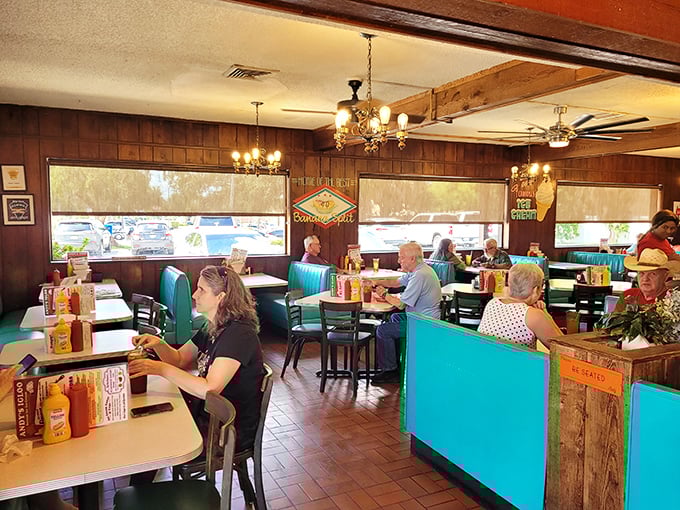 Where locals gather to debate town politics, celebrate little league victories, and collectively ignore diets in the name of community.