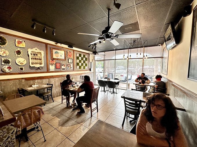 A restaurant is more than its food—it's the people enjoying it. This space invites lingering conversations and the making of delicious memories.