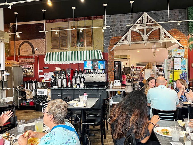 Where locals gather to solve the world's problems over plates of homestyle cooking. The real social network has forks and napkins.