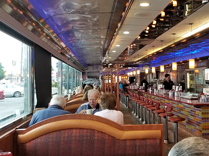 Morning light streams in as regulars settle into their usual spots. Some relationships last decades; others begin with "Is this seat taken?"