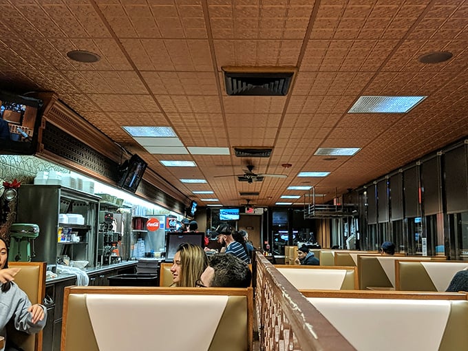 Where locals and visitors alike find common ground over plates of comfort food. Every booth holds a different story, every table a different conversation.
