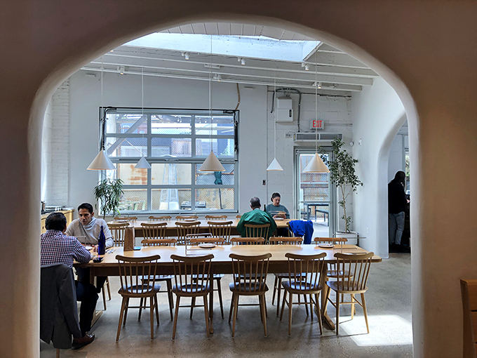 Through the archway lies a dining room where memories are made, one perfect bite at a time.
