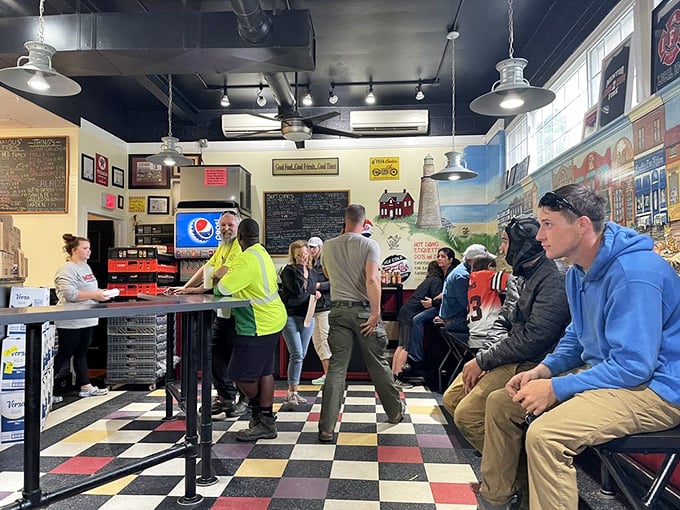 Real people enjoying real food - the kind of authentic dining experience that makes every bite taste better.