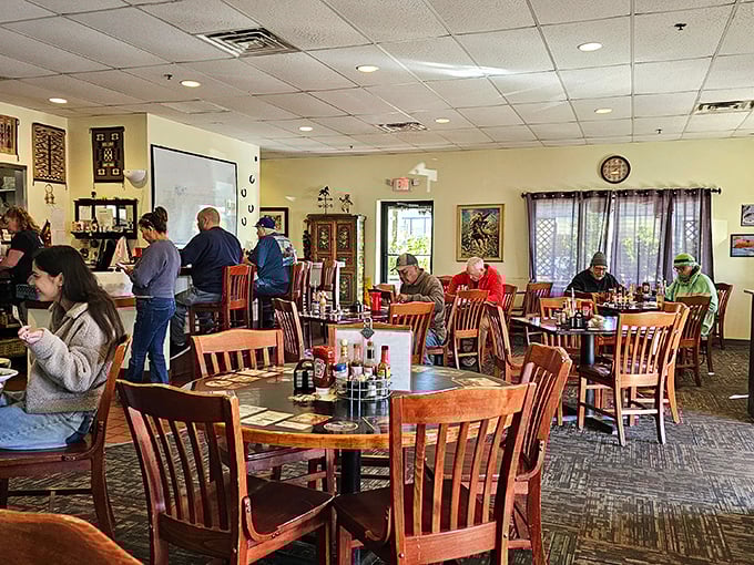 The true measure of a great diner isn't in Michelin stars but in filled tables and the symphony of forks against plates on a busy morning.