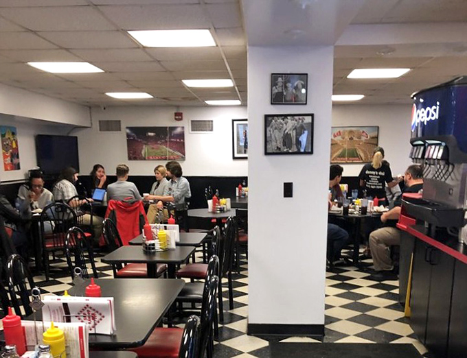 Lunchtime at Danny's brings together a cross-section of Columbus—united by the universal language of "please pass the mustard."