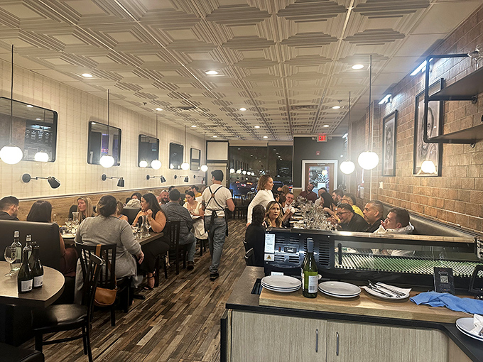 A packed house speaks volumes – when locals fill a restaurant on a weeknight, you know you've stumbled onto something special.