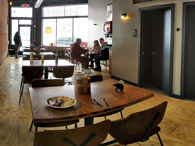 Where barbecue brings people together. The communal experience of great food transcends all differences—except maybe sauce preferences.