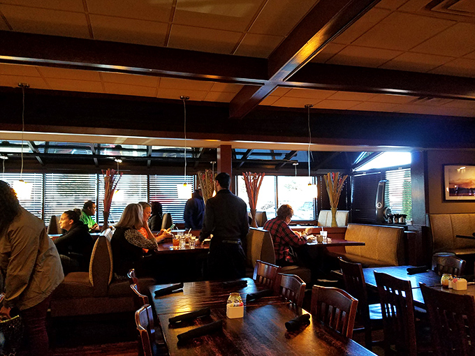 The bustling dining room hums with conversation and laughter—the soundtrack to great meals shared among friends and family.