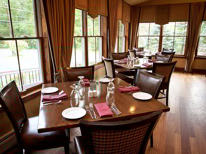 Tables set with anticipation—each place setting a promise of the extraordinary meal to come.