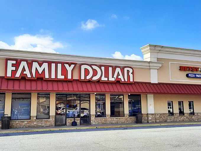 Family Dollar provides everyday essentials without the big-box store experience. Small-town affordability doesn't always need fancy packaging.