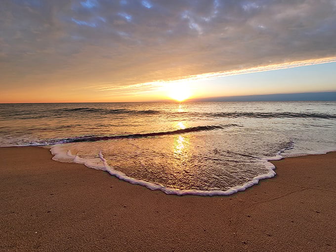 Wide open beaches where finding your perfect spot doesn't require strategic military planning.