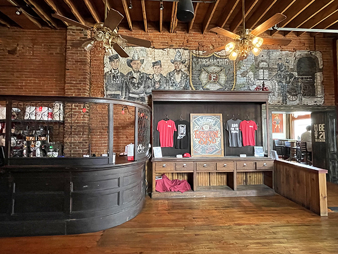The exposed wooden ceiling beams have witnessed decades of Richmond history, now they're part of your dining experience.