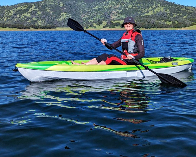 New Melones Lake invites paddlers to glide across waters that hide the secrets of submerged mining claims and frontier dreams.