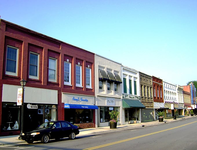 A stroll down Main Street reveals the secret to Elkin's charm—it's not trying to be anything but itself, a refreshing quality in today's world.